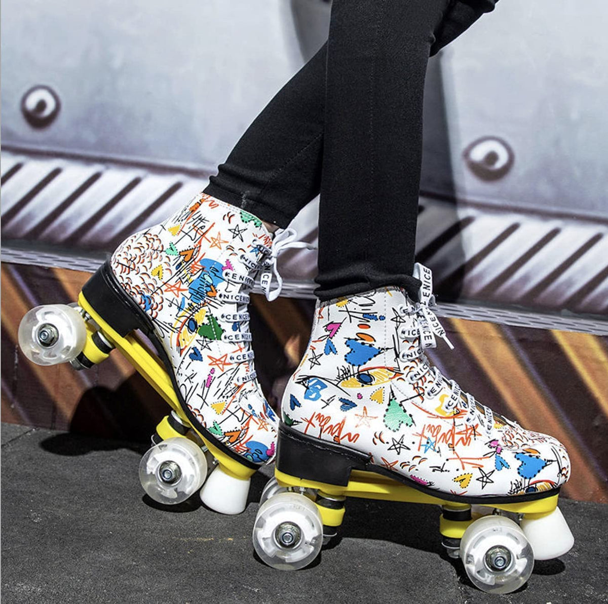 Graffiti Stylish Roller Skates – Loft Group Lifestyle Company Limited